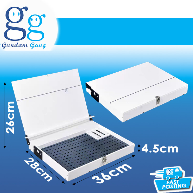 Gunpla Scale Modeling Work Station Storage Clean Desk Manual Holder ...