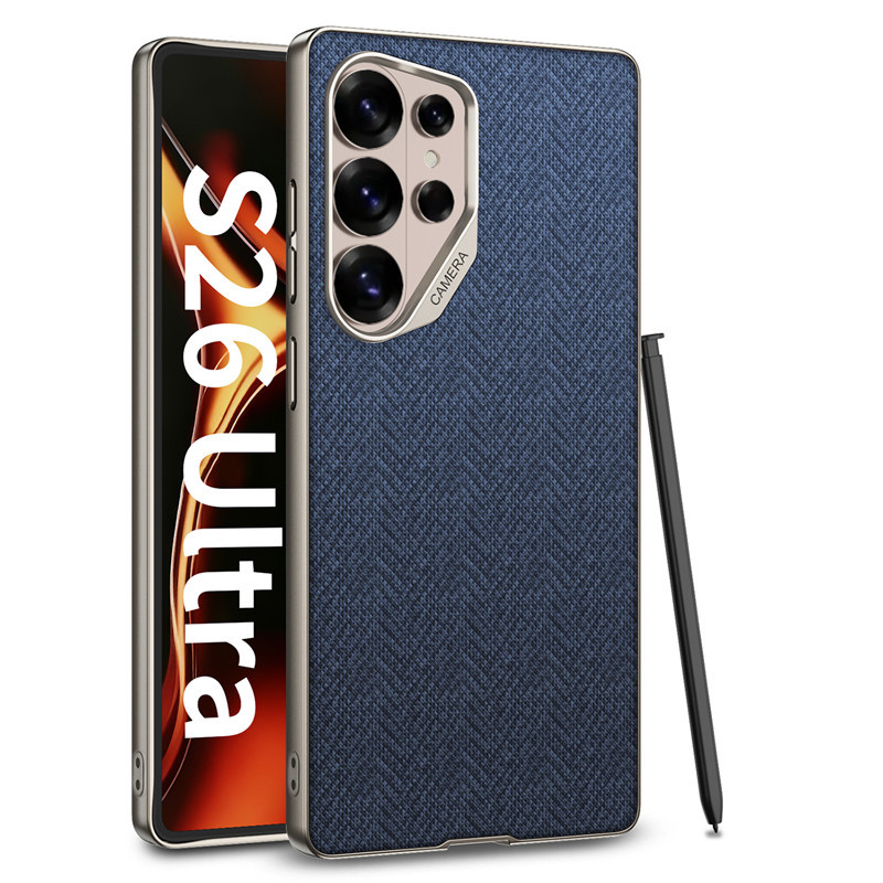 Nylon Leather Case Funda for Samsung Galaxy s26 S25 S24 S23 Ultra Anti ...