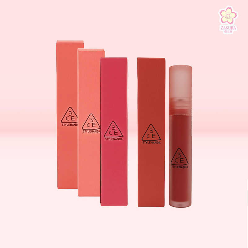 3Ce Blur Water Lip Tint 4.6G - Coral Moon/Spot Player/ Double Wind ...