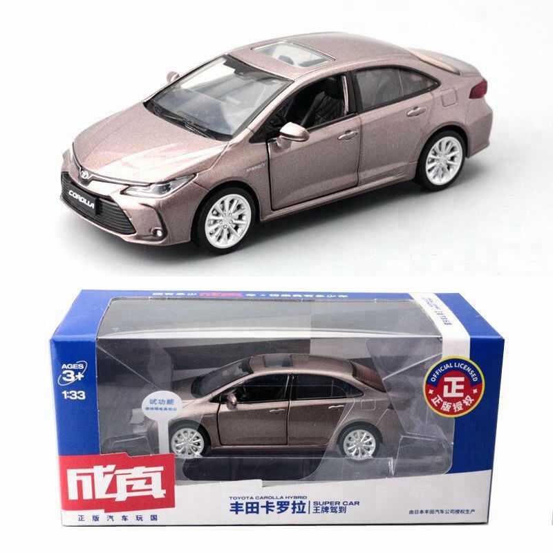 Caipo Toys ⭐Aa Alloy Car Model 1:33 Toyota Corolla Pull-Back Sound And ...