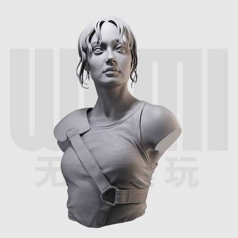 1/10 Lucy Mclean Fallout TV Series 16 Scale GK Resin White Mold Hand ...