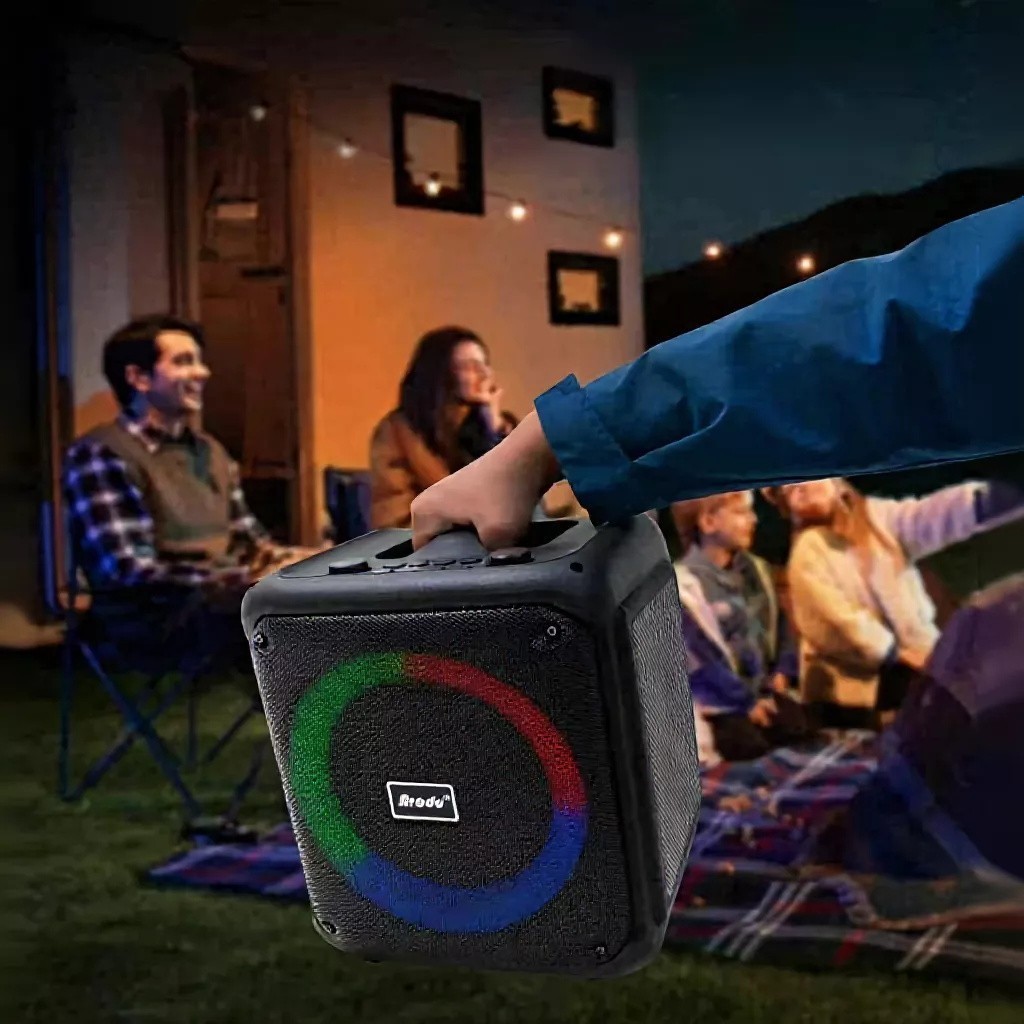 BTS-1935 6.5 Inch Rechargeable karaoke Bluetooth speaker Equipped with ...