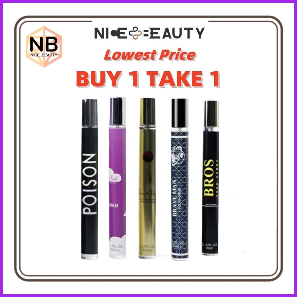 ♨ ۩ 【BUY 1 TAKE 1】NICE 35ml Perfume Collection Fragrance Mist Far away ...