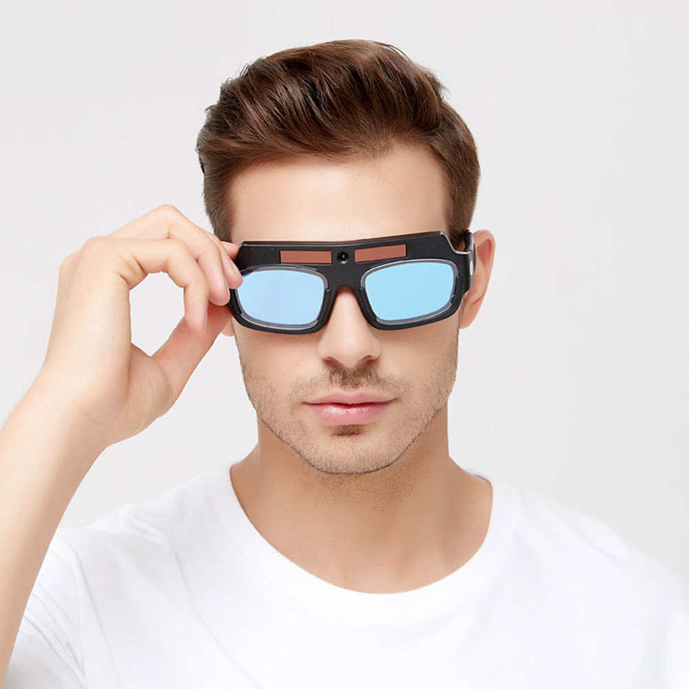 Welding Goggles Solar Welding Mask Auto Darkening Welding Glasses Eye ...