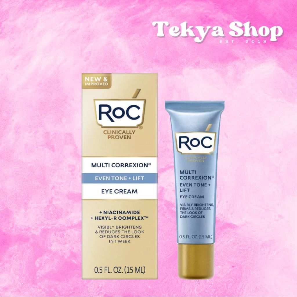 RoC Multi Correxion Even Tone + Lift Eye Cream, 15 ml | Shopee Philippines