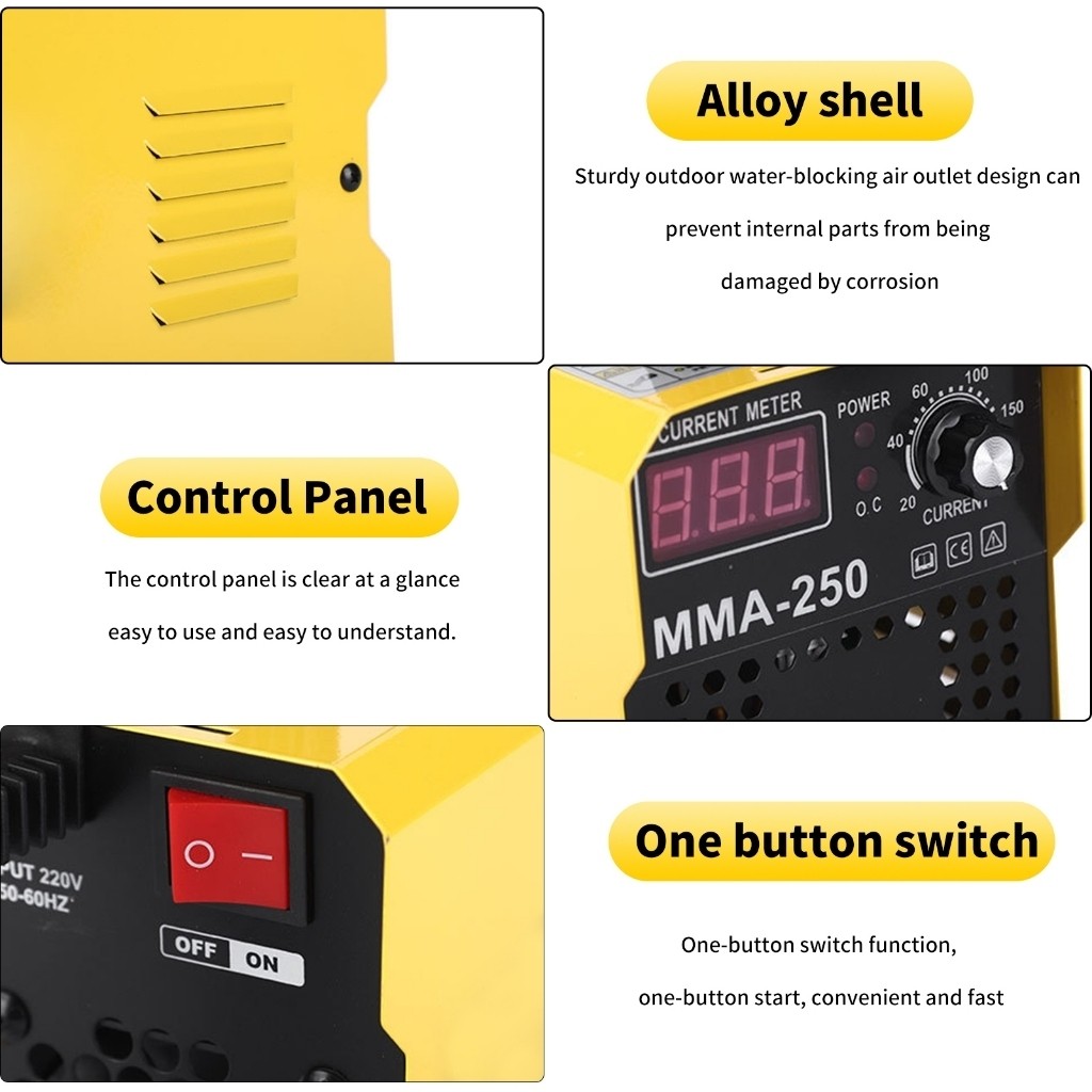 Welding Machine MMA-350 Portable IGBT Inverter MMA Welder ARC Welding ...