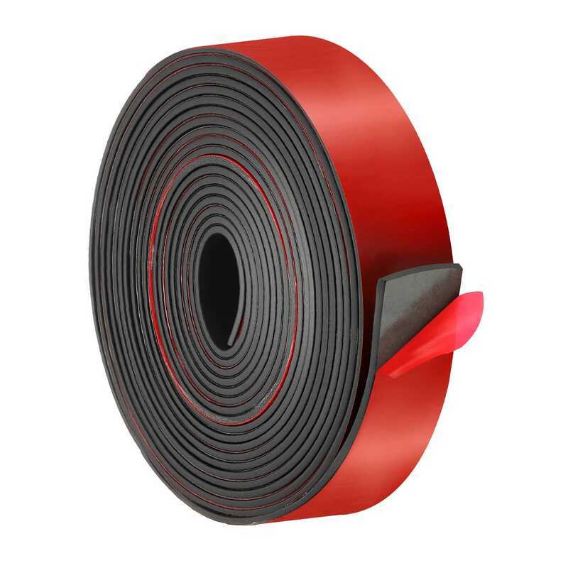 Neoprene 1.5-6M Strips Self Adhesive Solid Rubber Sheet For Shock ...