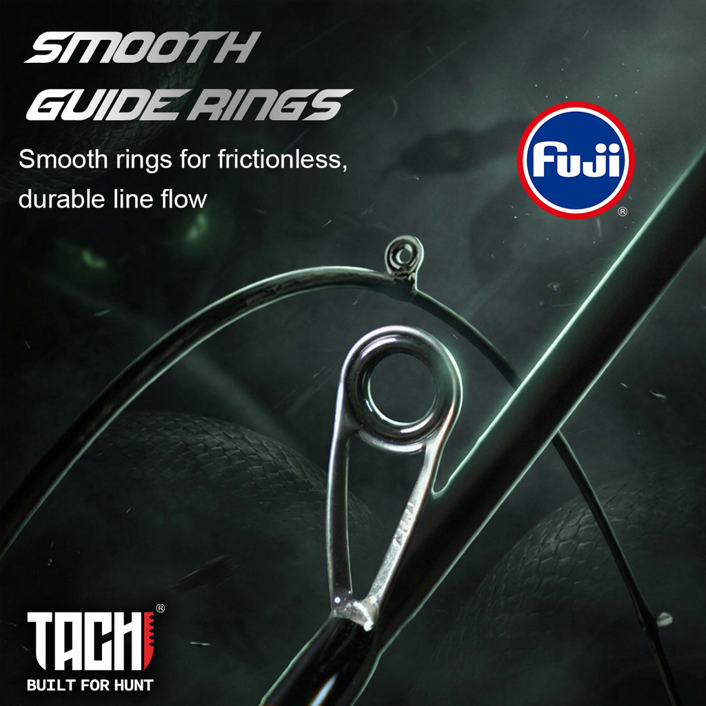 TACHI BLISS Ultralight Rod 2-6LB Solid Carbon FUJI Ring Spinning ...