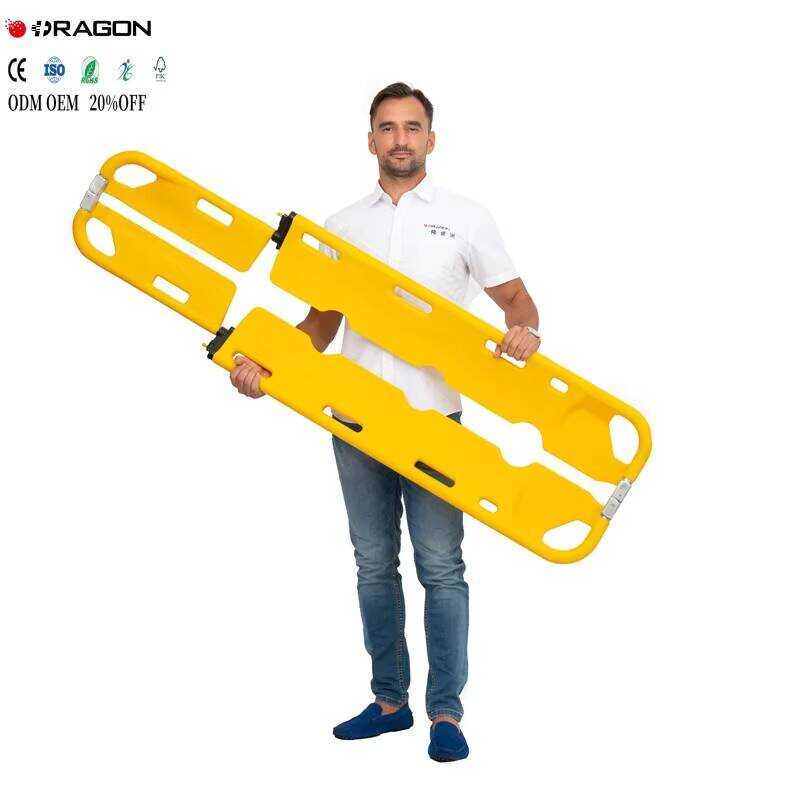 Medical Emergency Stretcher Portable Folding Scoop Stretcher with ...