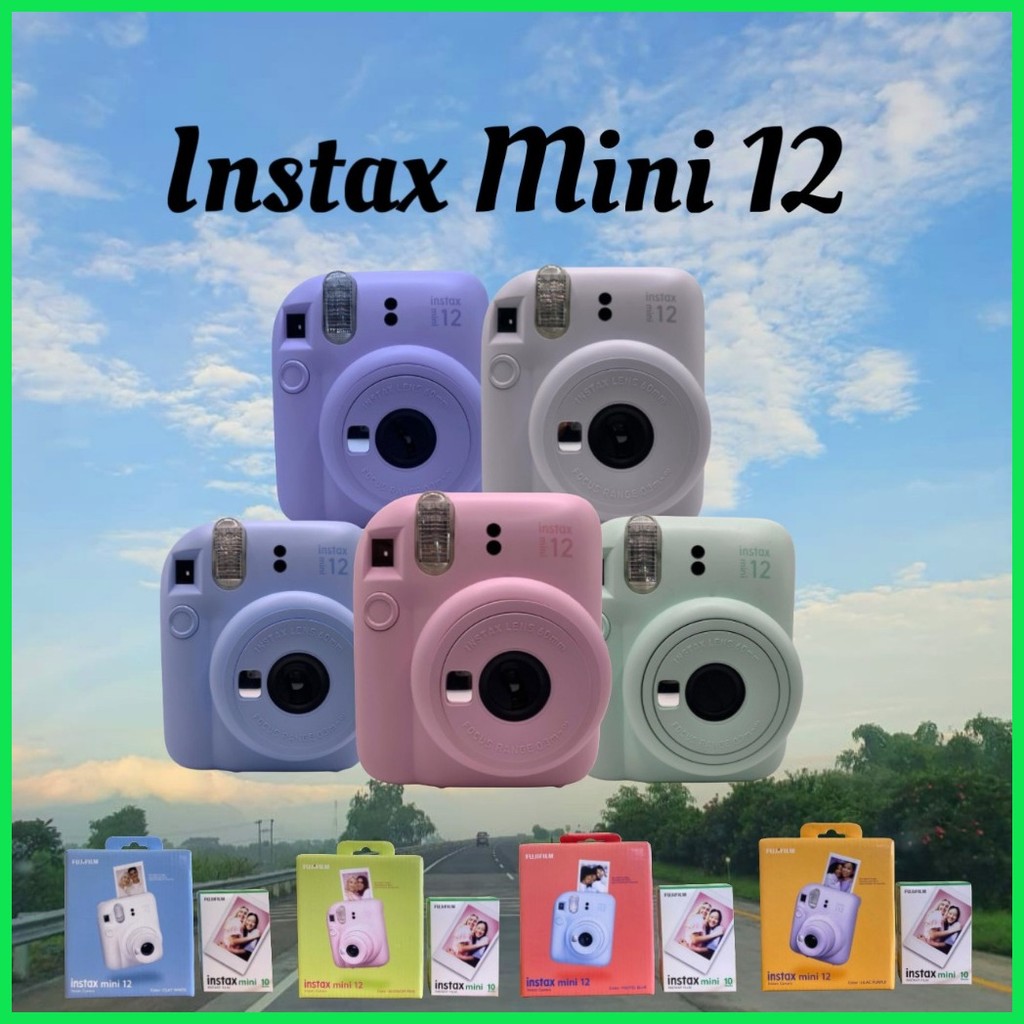 FUJIFILM INSTAX Mini12 Instant Camera Genuine Films Hot Sale New ...