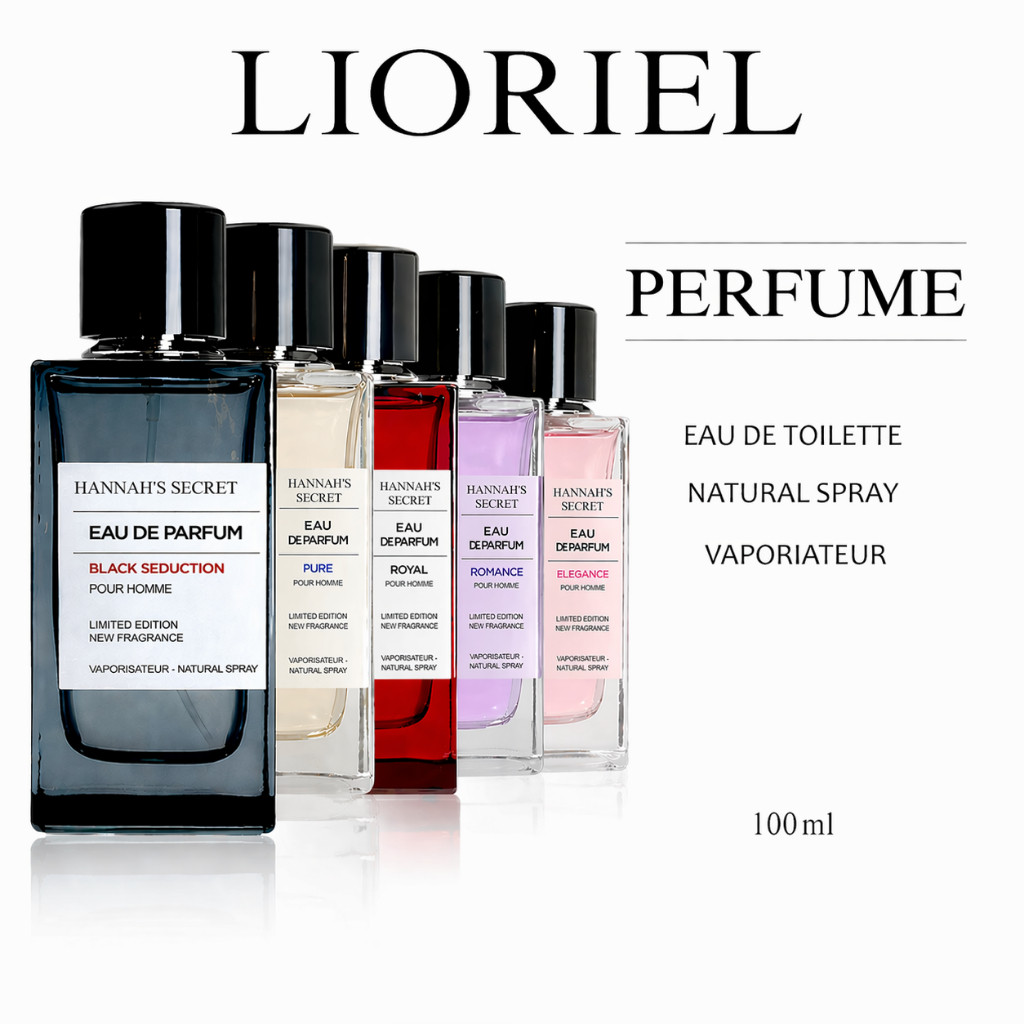 LIORIEL Hanna’s Secret Eau de Parfum 100ml for Men – Long Lasting ...