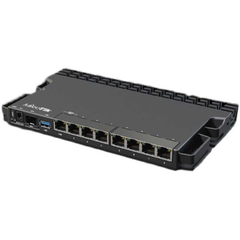 Mikrotik RB5009UG+S+IN enterprise-class 9-port home intelligent 10 ...