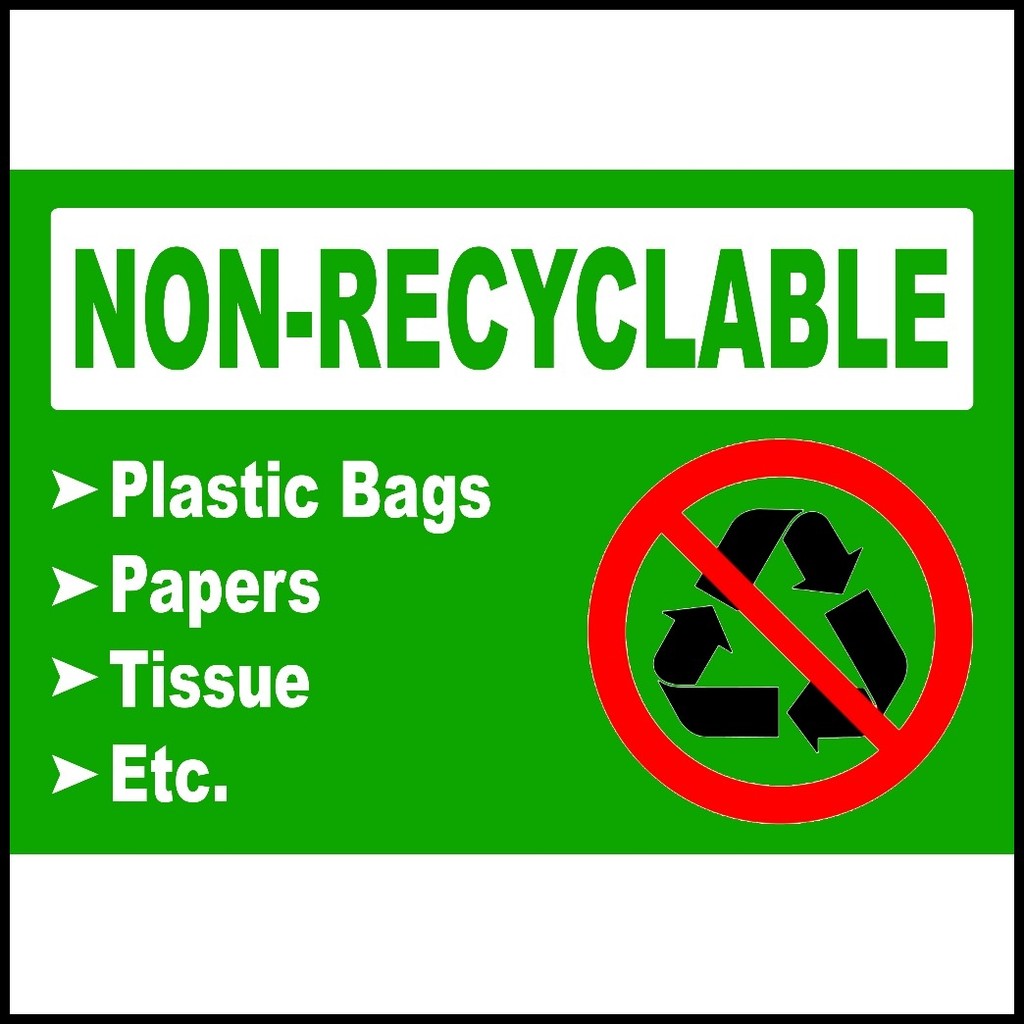 Shop recyclable signage for Sale on Shopee Philippines