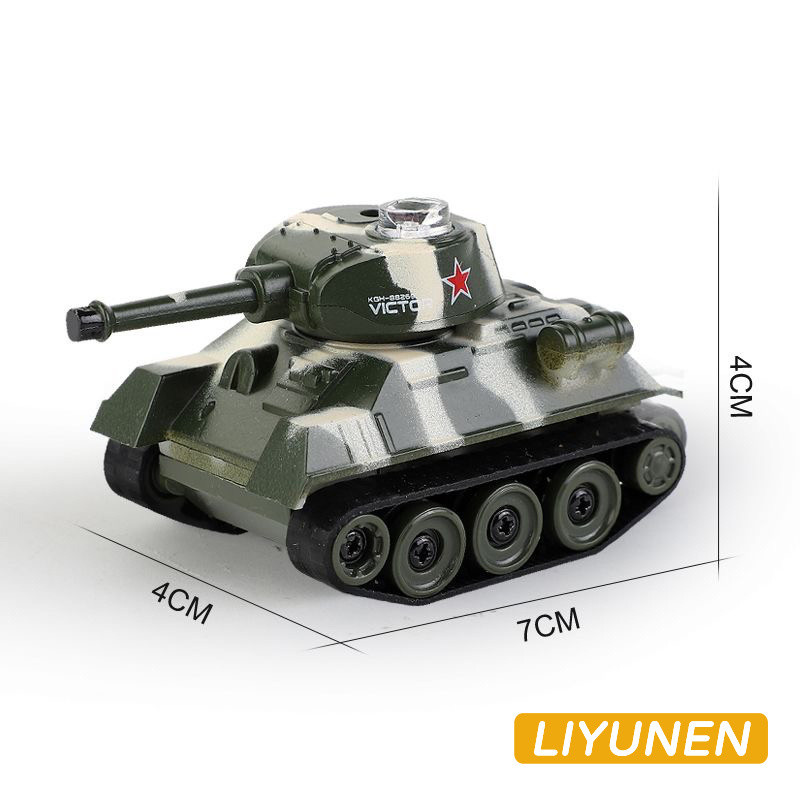 Mini RC Tank Car Track Drive 2.4GHz Remote Control Battle Tank Toys 4 ...