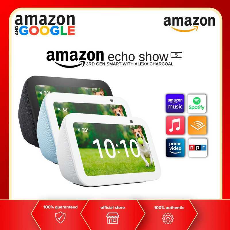 Amazon Echo Show 5 3Rd Gen Smart With Alexa D41 | Shopee Philippines