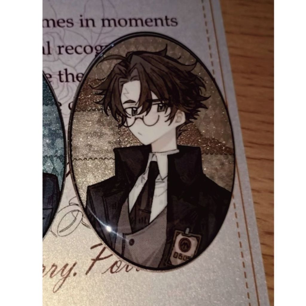 Harry Potter Drarry Fanmade 6.3×9.3cm Oval Enamel Pin Badge Collectible ...