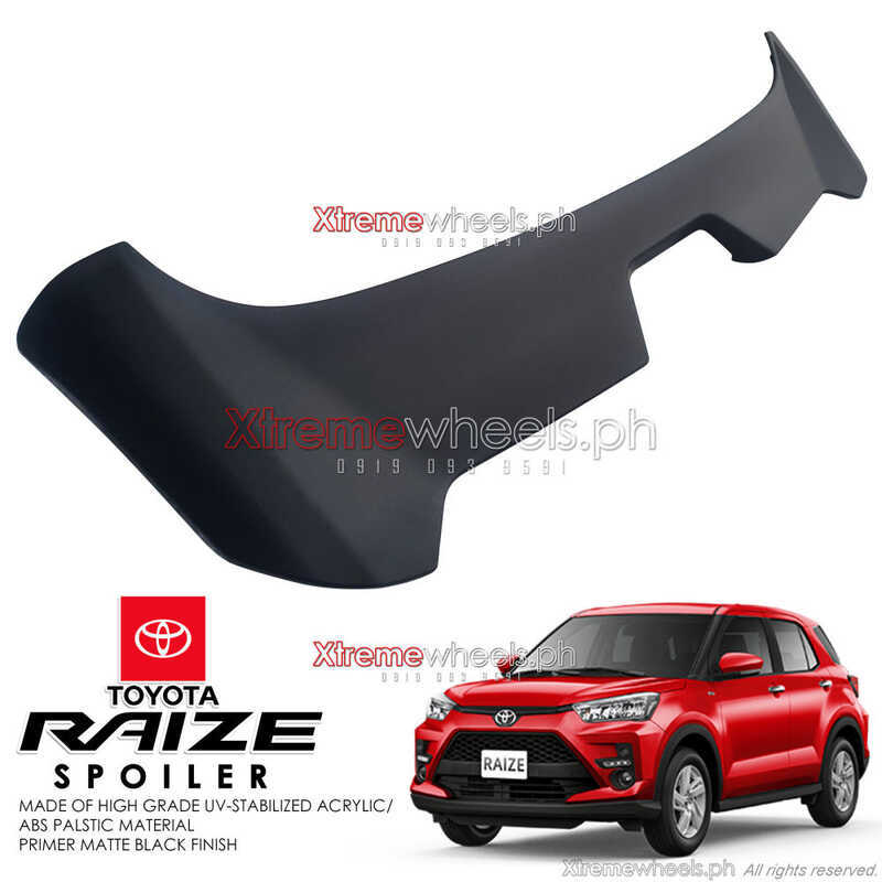 Toyota Raize E G Turbo 2022-2026 Primer Black Paintable Thailand Made ...