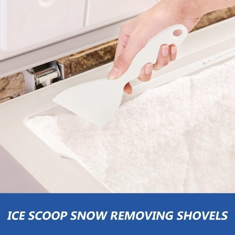 2Pcs Deicer Tool Set Heavy Duty Ice Scraper Freezer Frost Remover ...