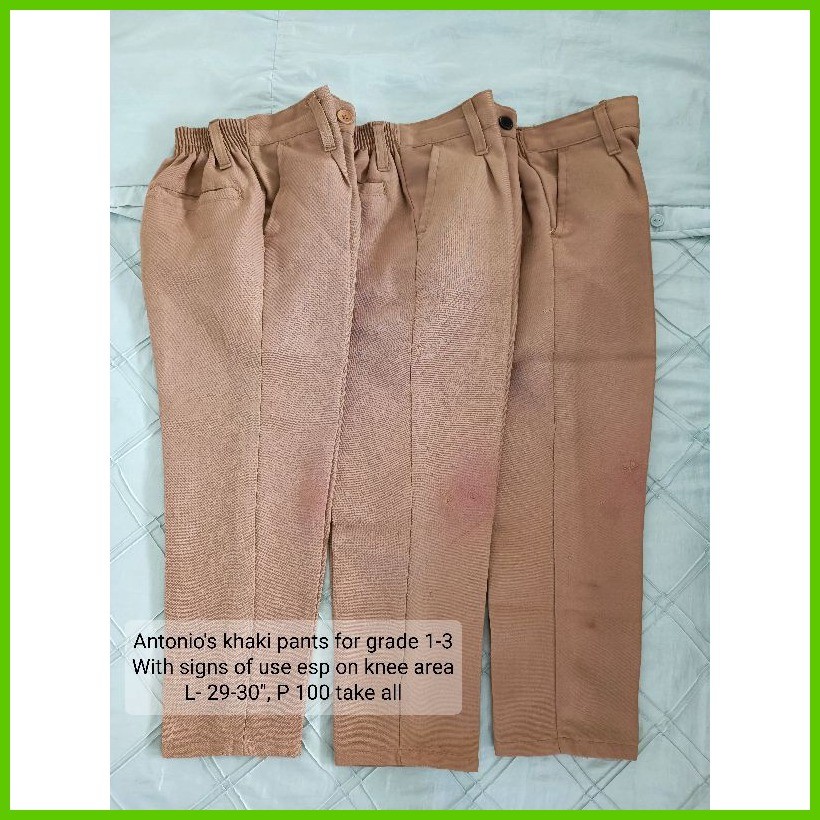 ☀ Garfield Hammerhead khaki pants uniform | Shopee Philippines