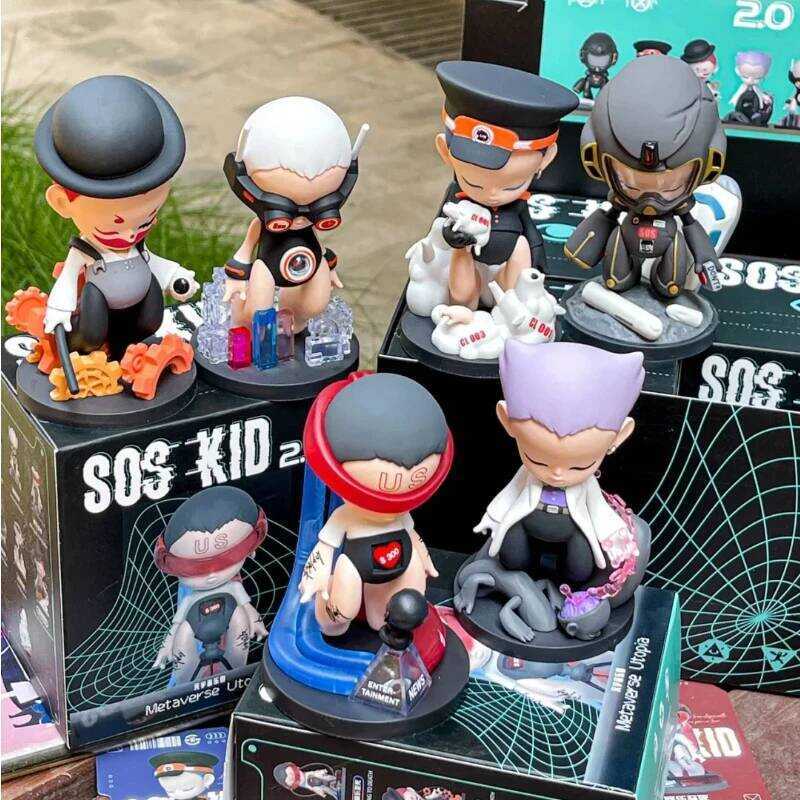 Y Disaster Children Sos Kid Blind Box Metaverse Park Series Second ...