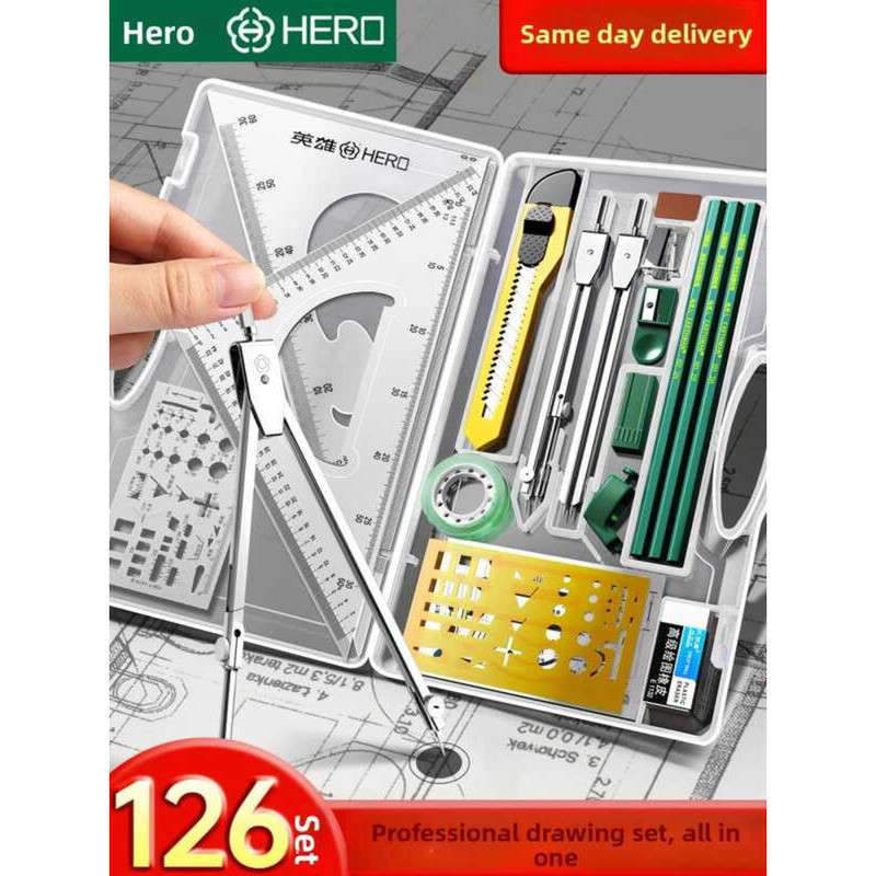HERO | Engineering Drawing Tools Kit For College Students And Civil ...