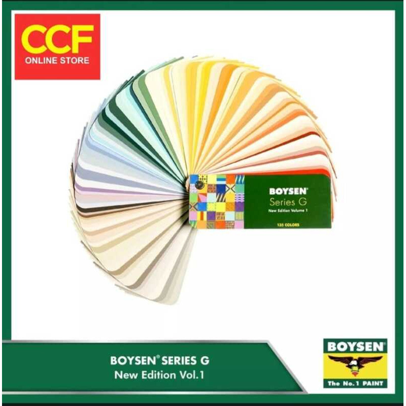 Boysen Colorizer Series G Color Chart 135 Page Of Colors 3 | Shopee ...