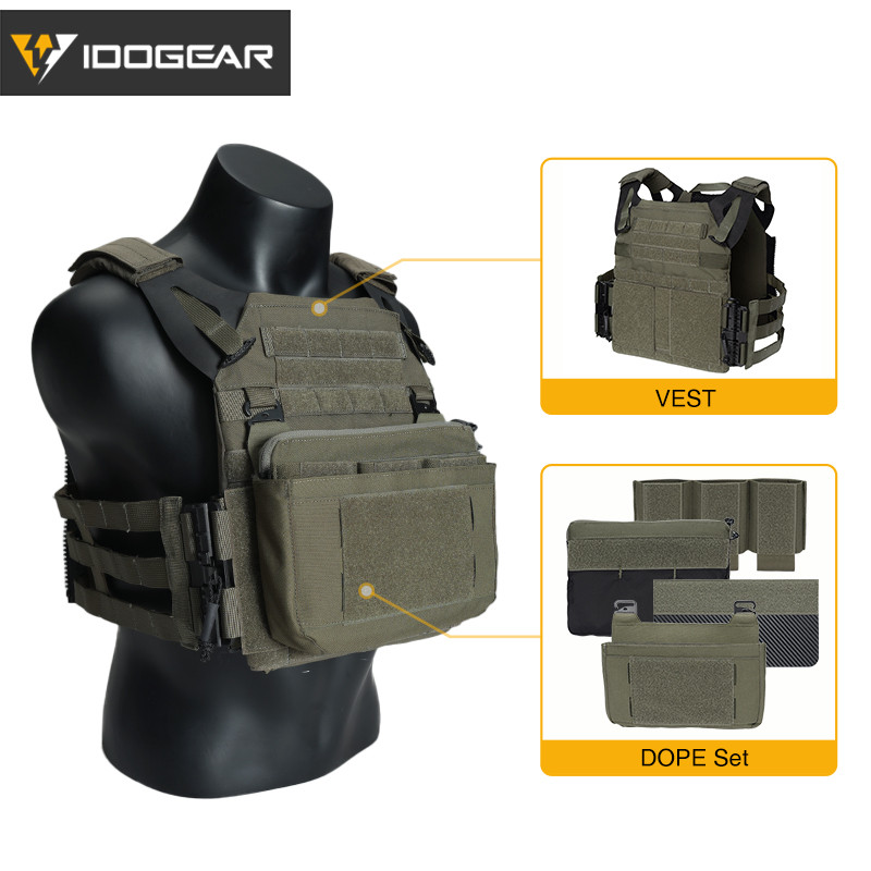 IDOGEAR Tactical JPC2.0 Bandolier with Kangaroo DOPE Set FERRO Style ...