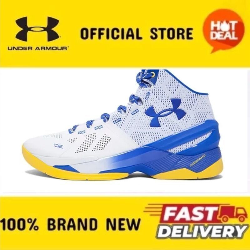 【100% Under Armour】Curry 2 Men's Tight fit, stable, sturdy, breathable ...