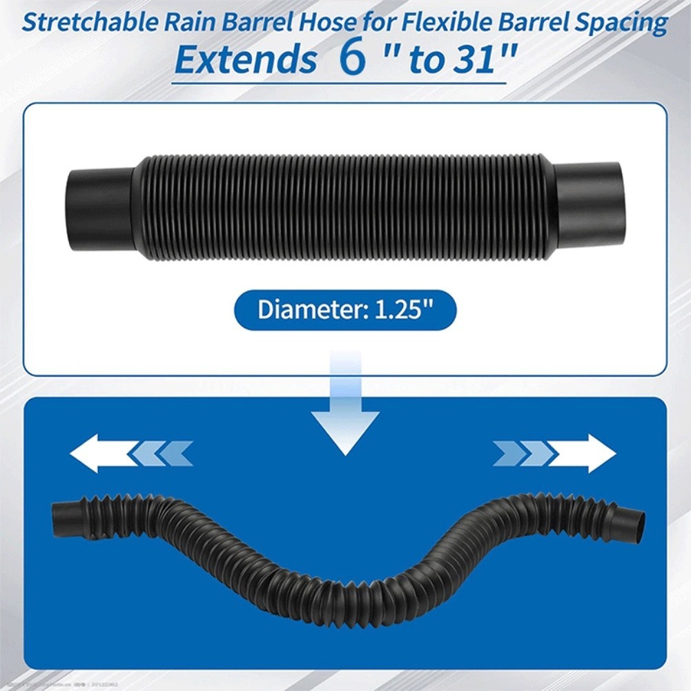 【ELCT】Rain container Overflow Kit: Expand Storage & Save Water with DIY ...