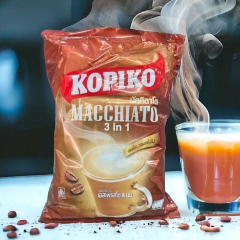 KOPIKO Macchiato 3-In-1 Instant Thailand Coffee Halal Certified ...