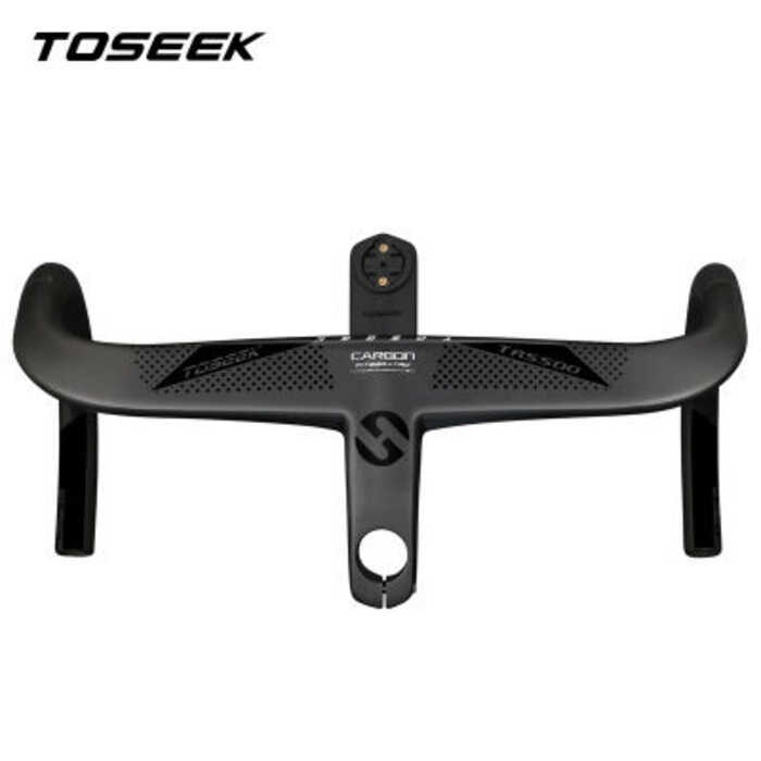 TOSEEK Tr5500 Road Integrated Handlebar 28.6Mm Carbon Handlebars With ...