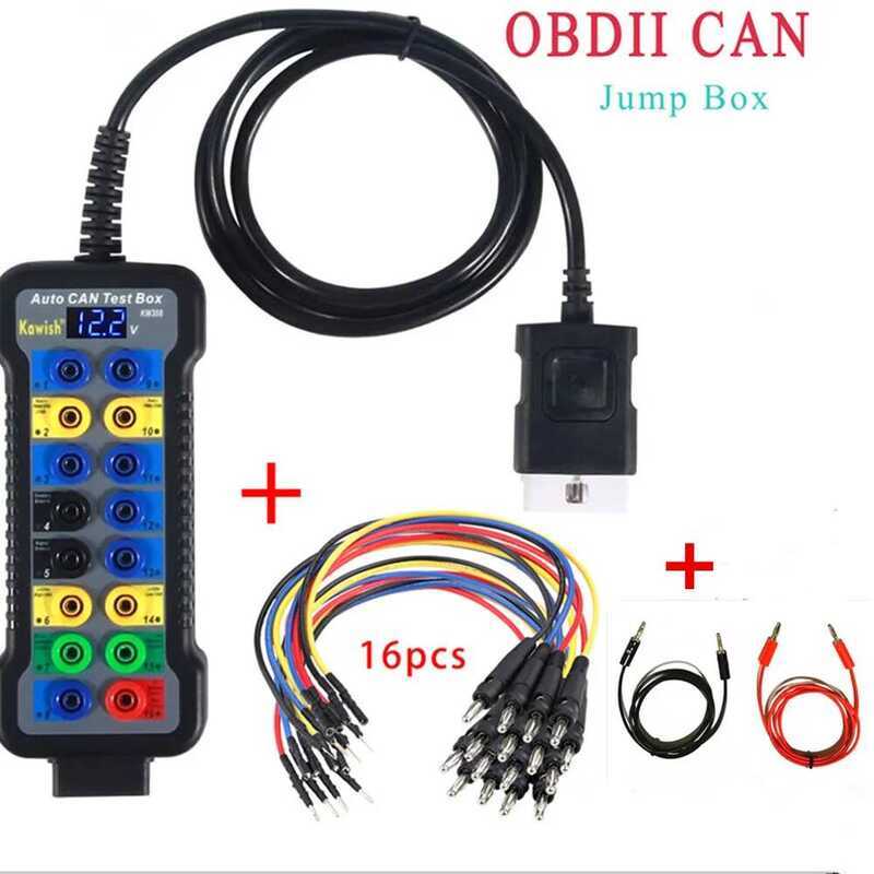 Y Can Line Test Box,New Auto Break Out OBDII Obd Breakout Box Protocol ...