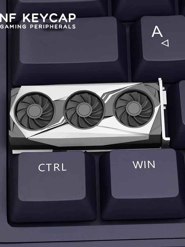 ☑♥ Delta Action Graphics Card Keycap Erosion Gold Rose Personalized ...