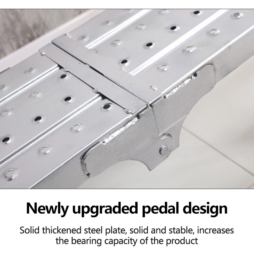Folding Ladder Platform, Portable Scaffolding, Mobile Stepper, Height ...