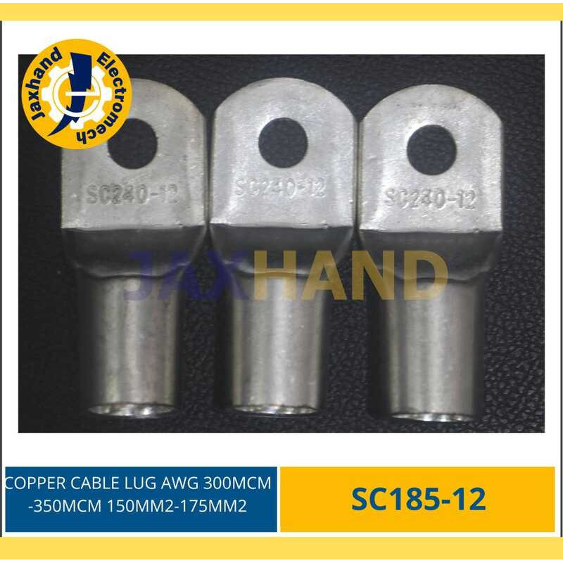 COPPER CABLE LUG AWG 300Mcm -350Mcm 150Mm2-185Mm2 CRIMPING TERMINAL FOR ...