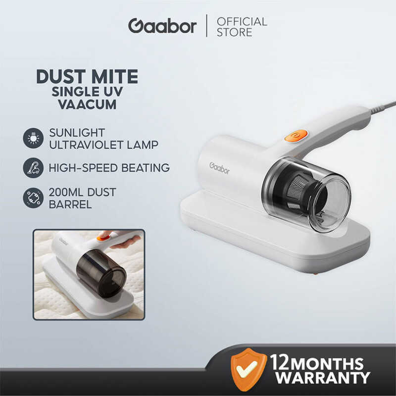 Gaabor Handheld Dust Mite Vacuum Cleaner - Corded Uv Light ...