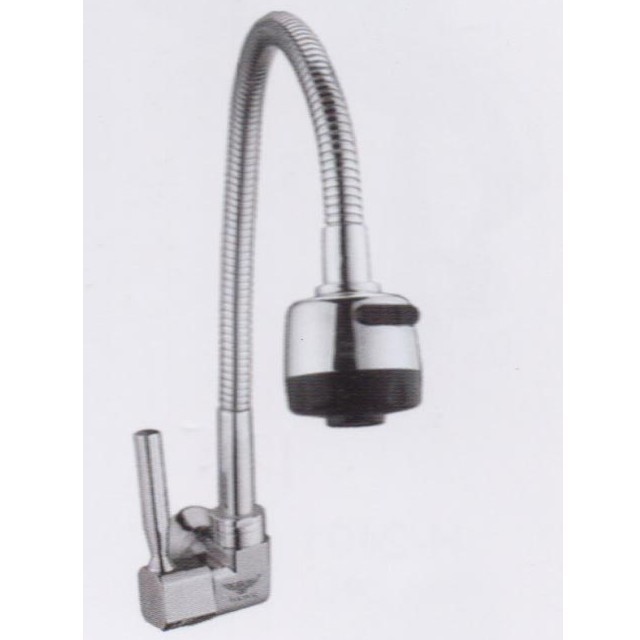 Hawk Kitchen Flexible faucet sink faucet chrome brass | Shopee Philippines