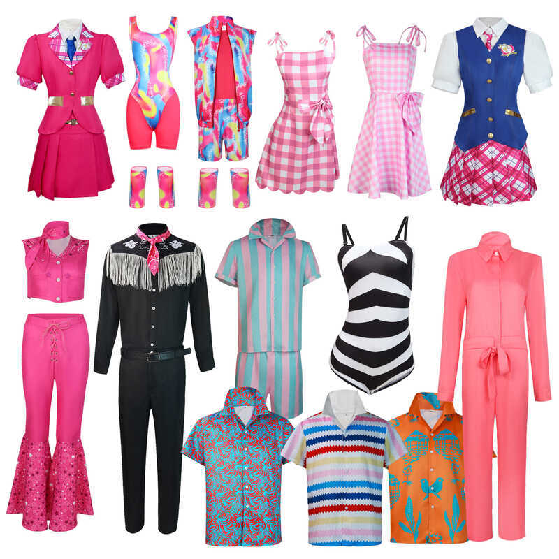 Barbie Cosplay Costume Live Action Movie Ken Barbie Live Action Cos ...