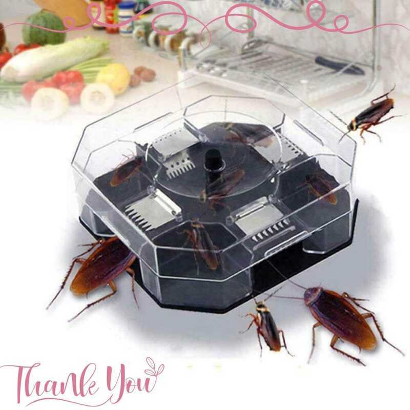 Cockroach Trap Pest Killer L For Bugs Bait Insect Killer Non Toxic Safe ...