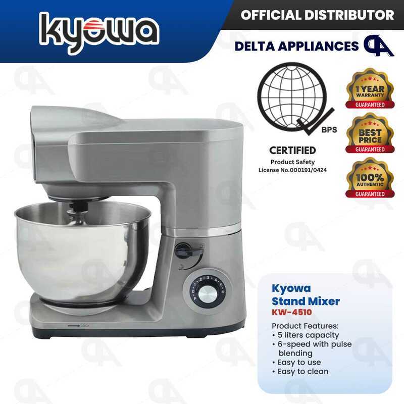 Kyowa Kw-4510 Heavy Duty Professional Stand Mixer 5L D9f | Shopee ...