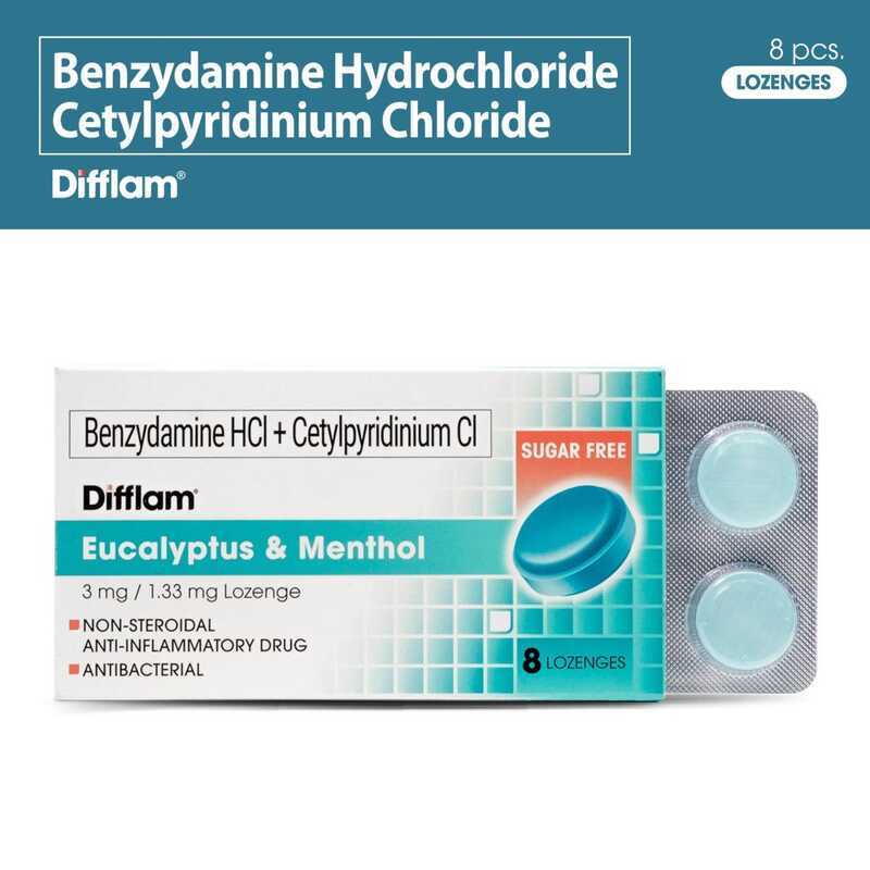 DIFFLAM Eucalyptus And Menthol Lozenge 8S Ea3 | Shopee Philippines
