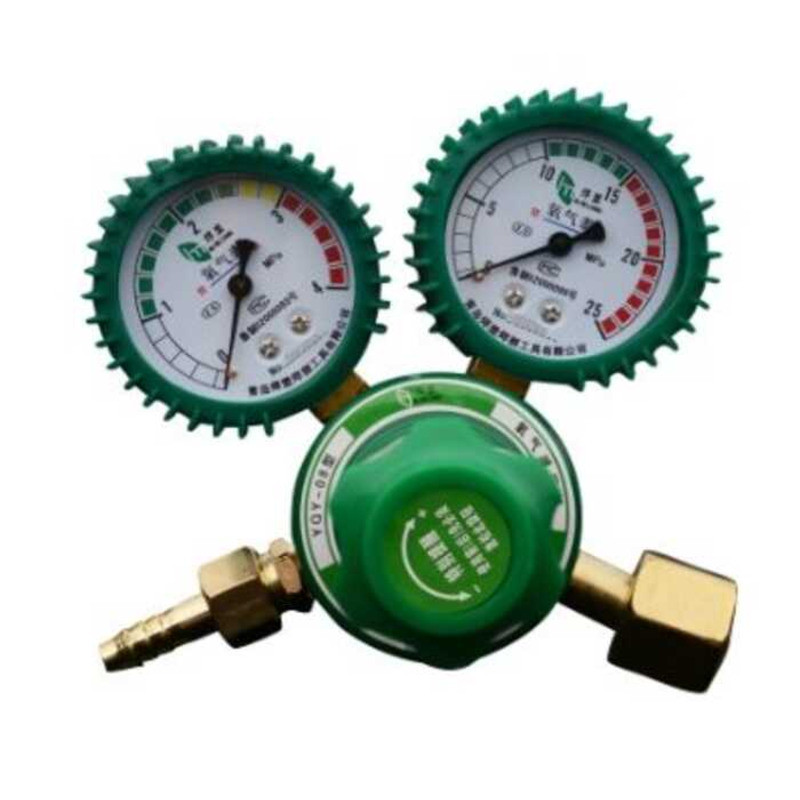 Argon Copper Valve Shock Proof Oxygen Regulator Pressure Reducing Meter ...