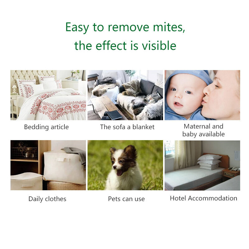 300ML Mite Spray Bed Bug Killer Insect Spray Dust Mite Remove Spray Non ...