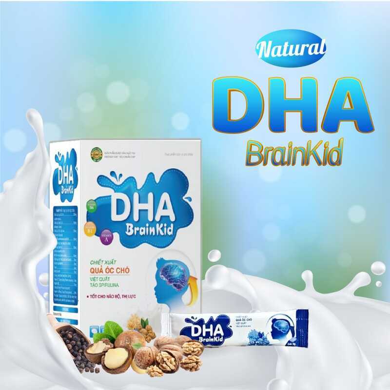 DHA Kid Supplements Milk Support Development Memory Brain Booster ...