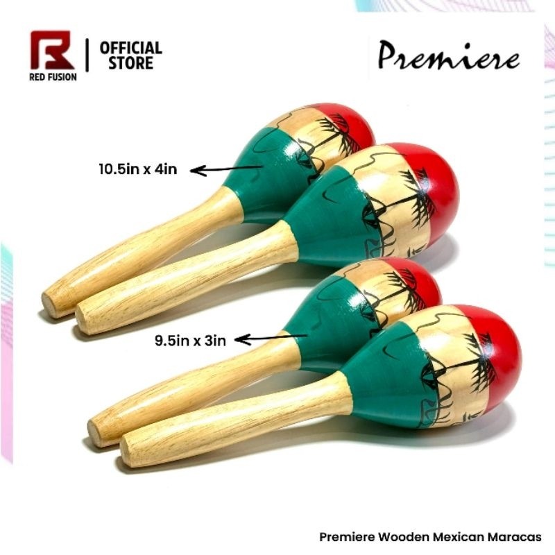 Premiere Wooden Mexican Maracas | Shopee Philippines
