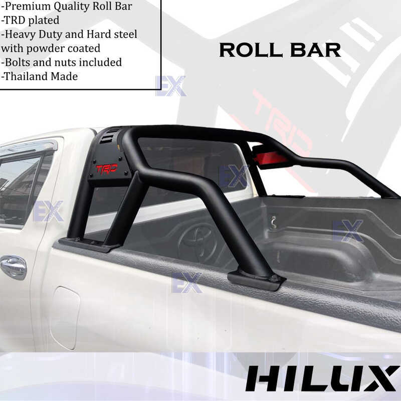 Toyota Hilux TRD Logo Roll Bar 2012 To 2025 HILUX Accessories | Shopee ...