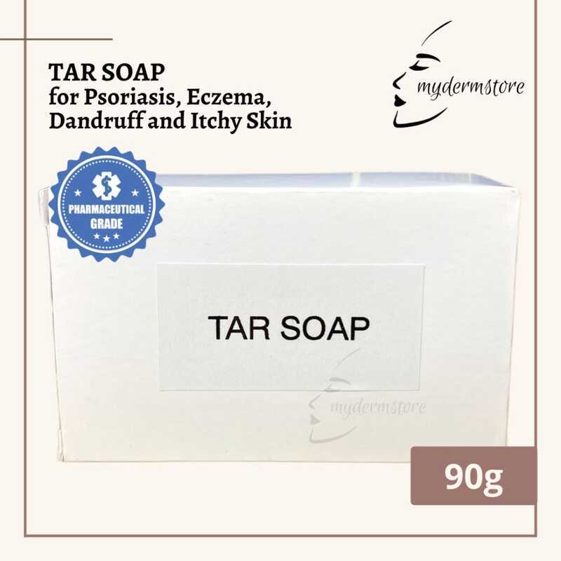 TAR SOAP For Psoriasis, Eczema, Dandruff And Itchy Skin, 90G PREMIUM ...