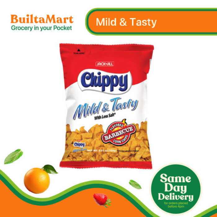 Jack 'N Jill Chippy Mild & Tasty Barbecue Corn Chips (108G) Ce1 ...