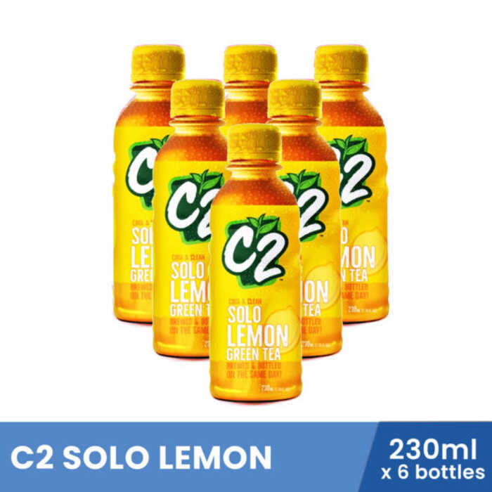 C2 Green Tea Lemon Solo 230Ml 6S A6d | Shopee Philippines