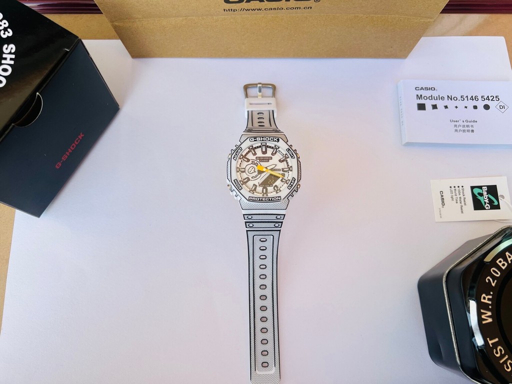 Modern Model Automatic Mechanical Watch 180 Casio G-SHOCK Wrist Watch ...